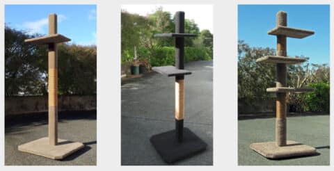 Cat post buying easier than ever | catfence.nz