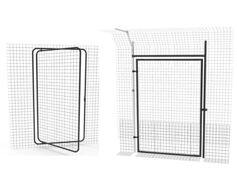 Freestanding Cat Fence from Purrfect Fence | CATFENCE